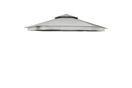 Hillerstorp Hillerstorp Luxor paviljongtak Ø400 cm grå Grå - Hagemøbler ...