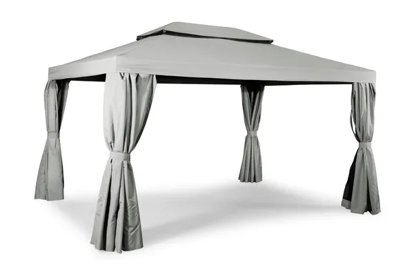 Hillerstorp Hillerstorp Luxor komplett paviljong 305 cm grå Grå ...