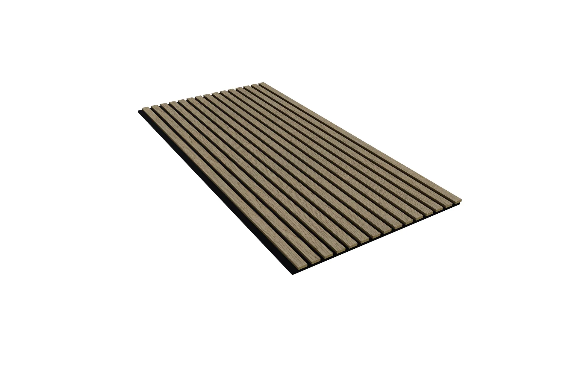 Trelamell akustikkpaneler 120x60x1,8 cm 4-pack - Hus & oppussing - Trademax