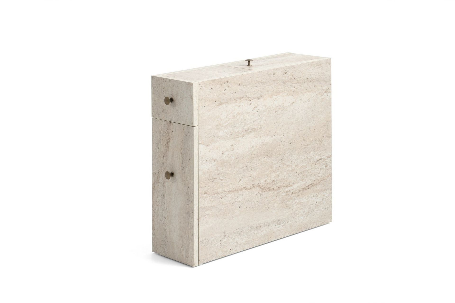 Calencie Baderomsskap 20 cm Marmor - Hus & oppussing - Trademax
