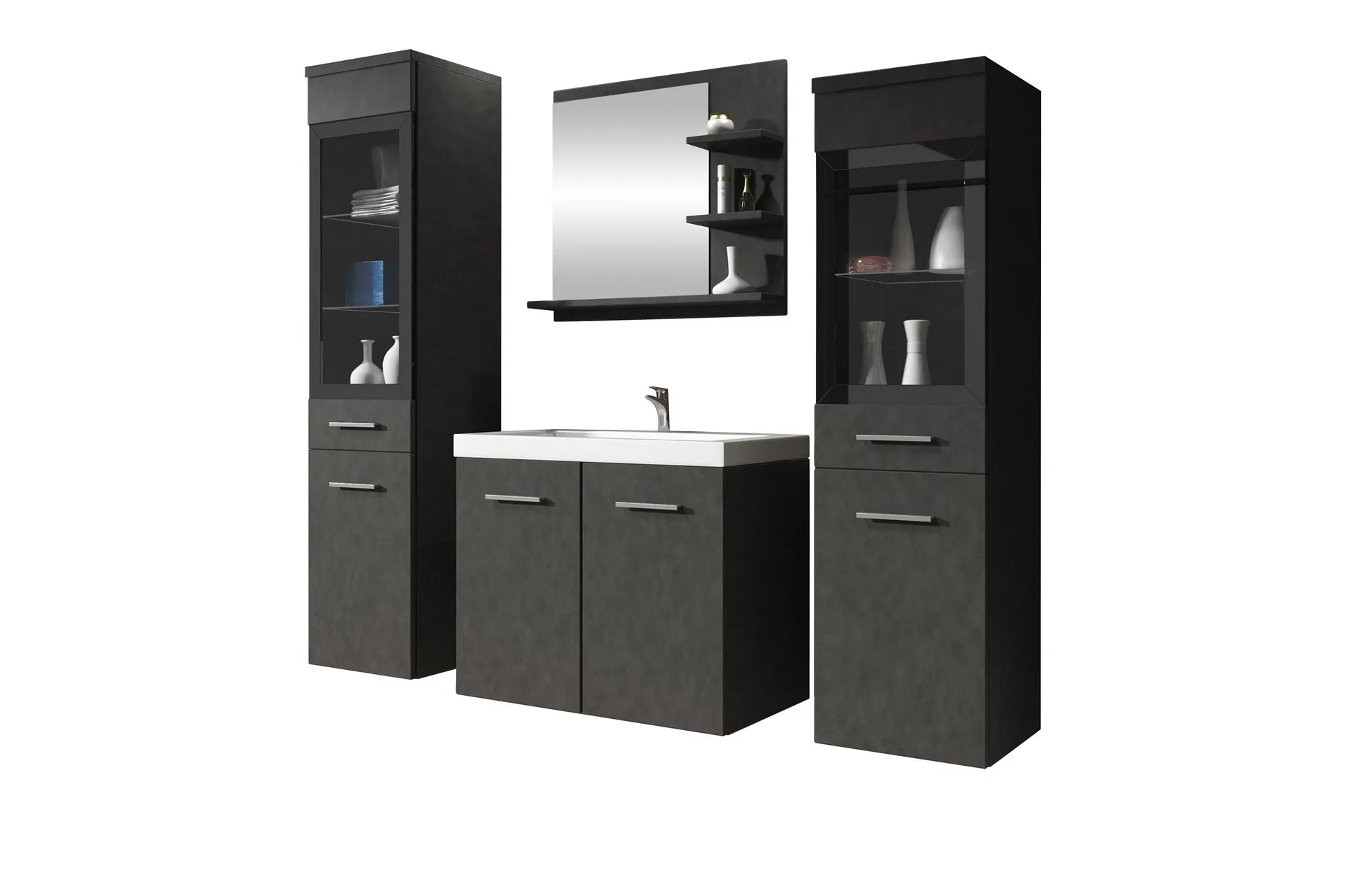 Somender Møbelsett til Bad 132 cm - Hus & oppussing - Trademax