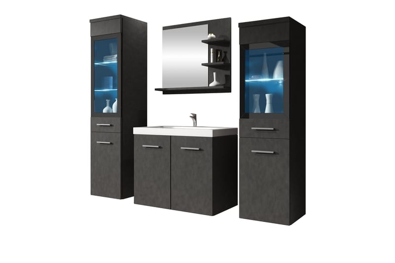 Somender Møbelsett til Bad 132 cm - Hus & oppussing - Trademax