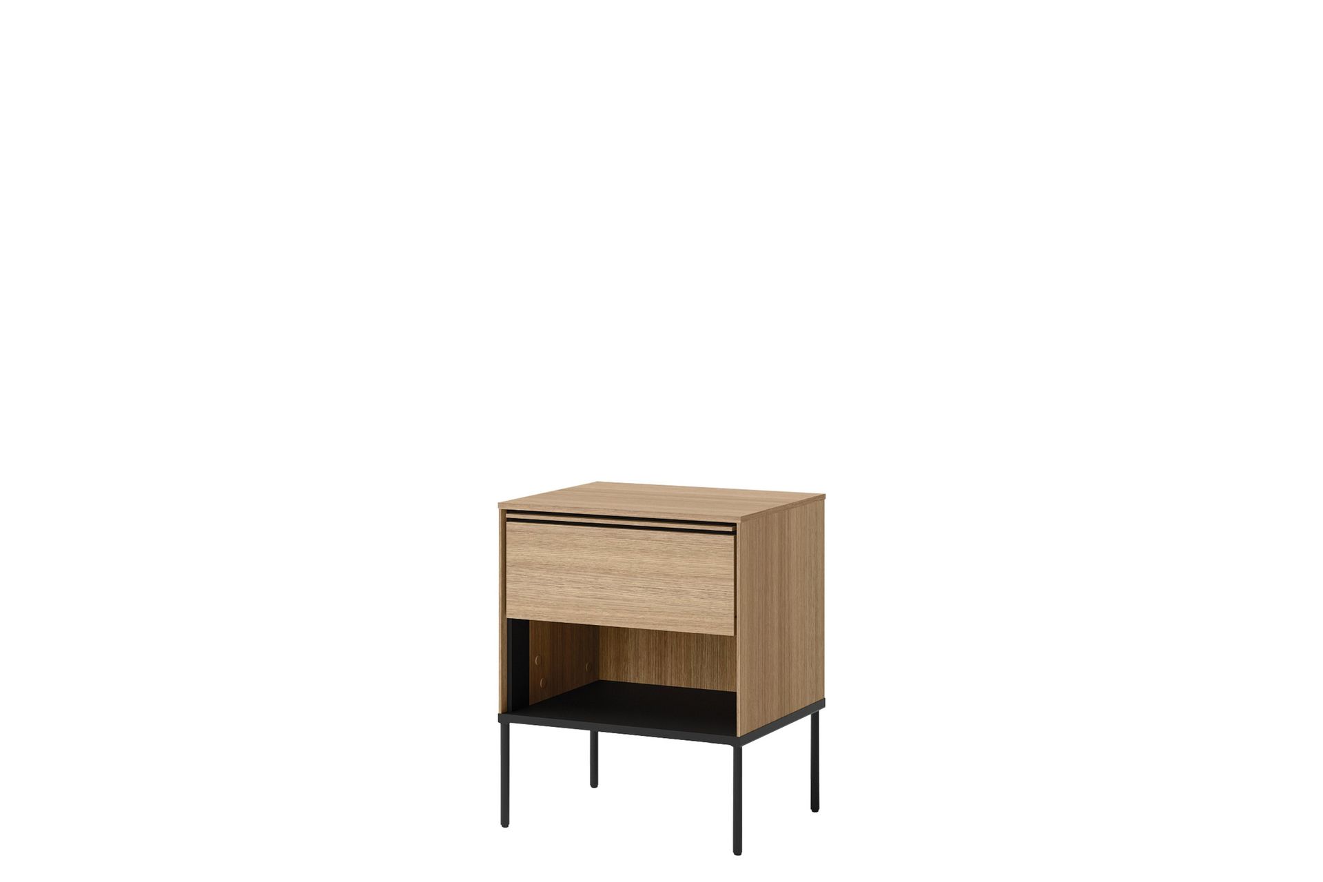 Basici Nattbord 51 cm Brun - Møbler - Trademax