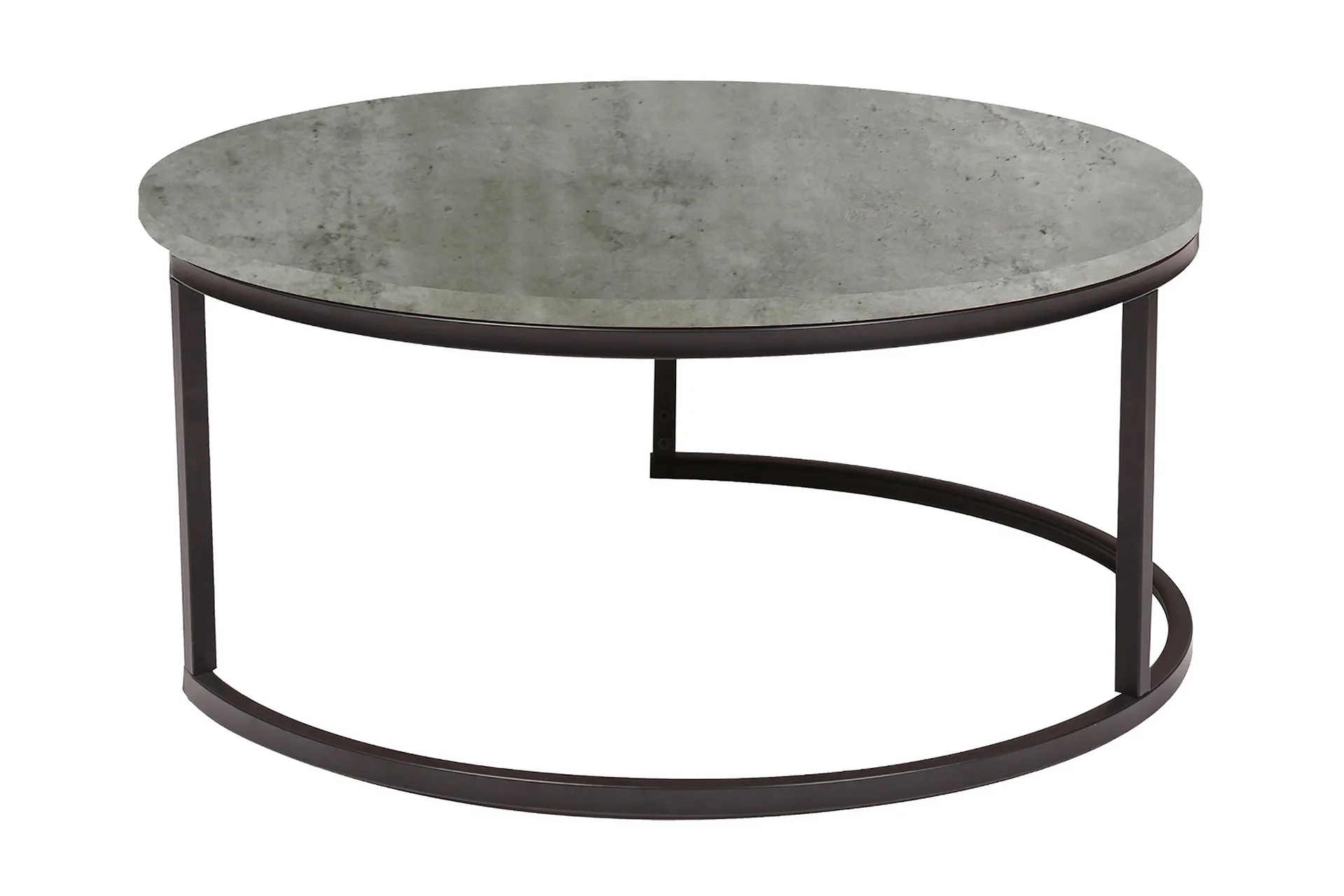 Britu Sofabord 80x35 cm Grå - Møbler - Trademax