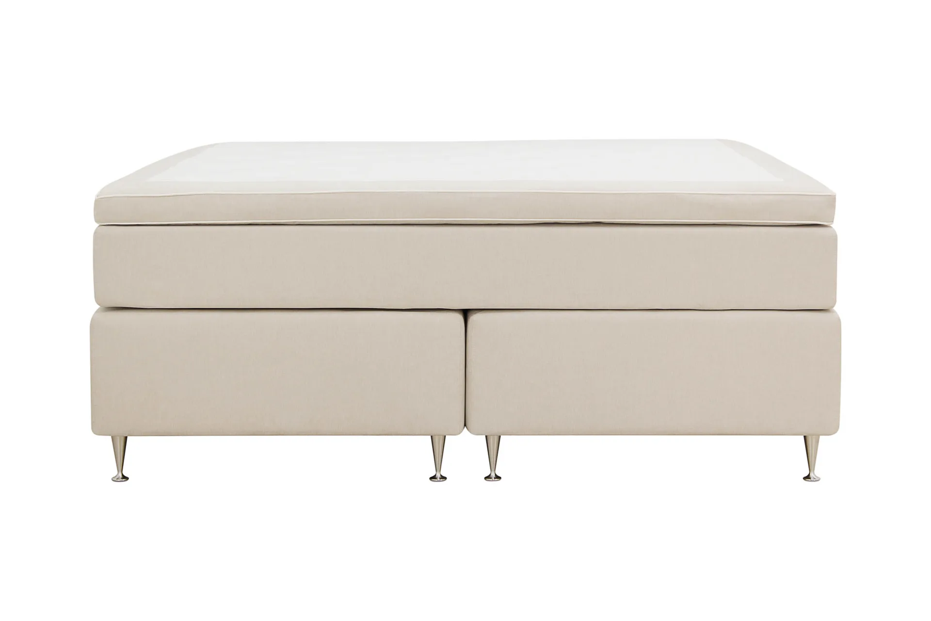 Berg & Strand Hilton Lyx Kontinentalseng 160x200 cm Lys Beige - Møbler ...