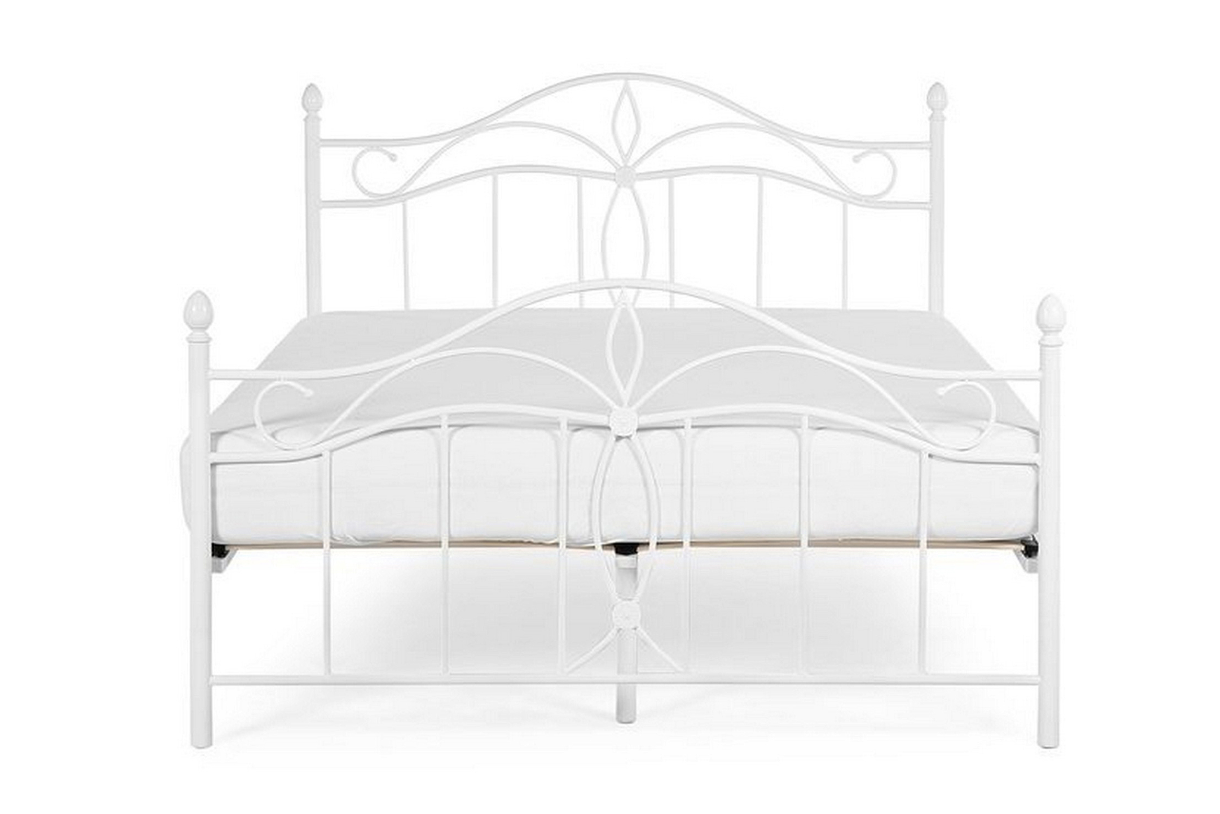 Bedly Antlia Dobbeltseng 160 | 200 cm Hvit - Møbler - Trademax