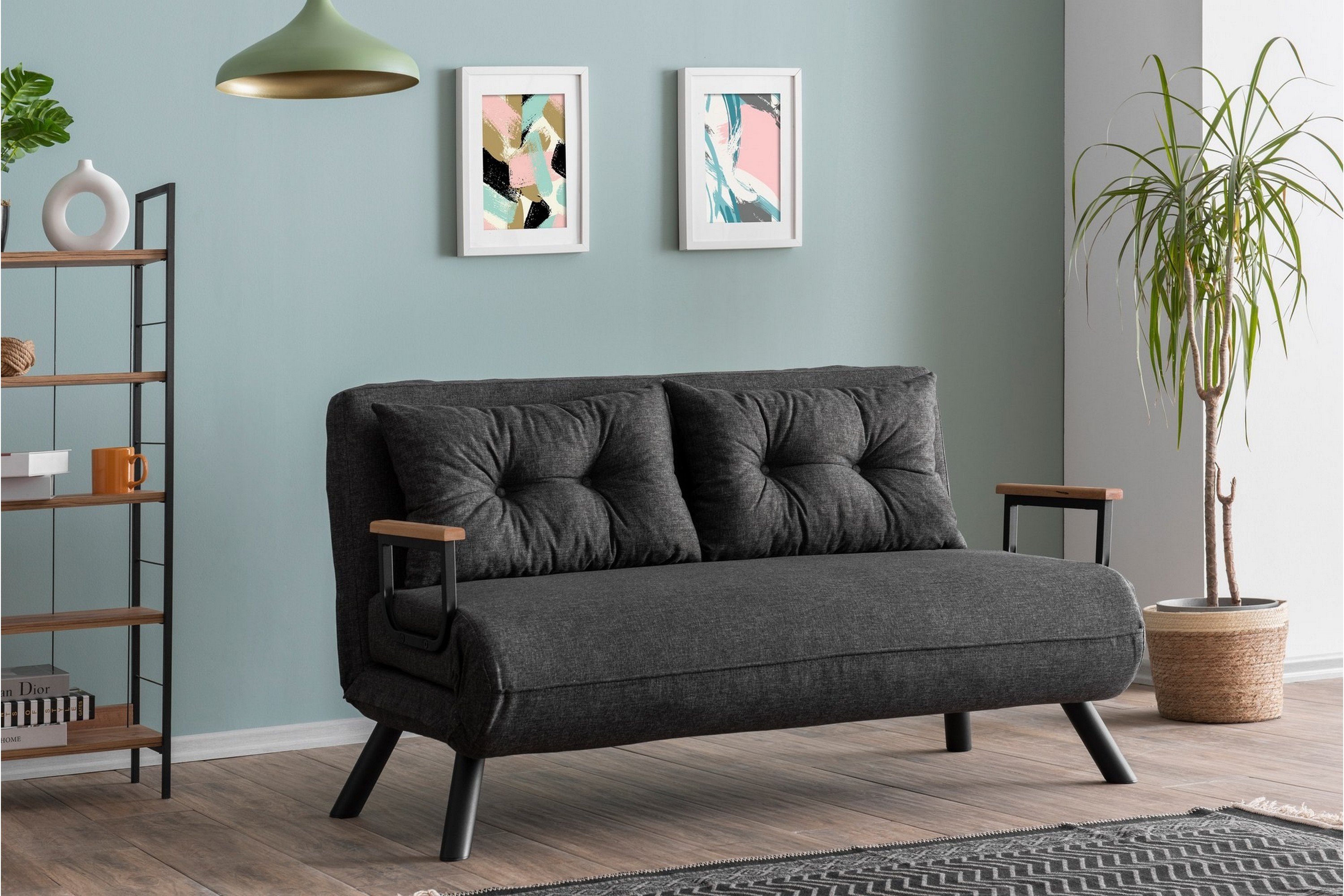 Alfredton Sovesofa Mørkegrå - Møbler - Black Friday - Trademax