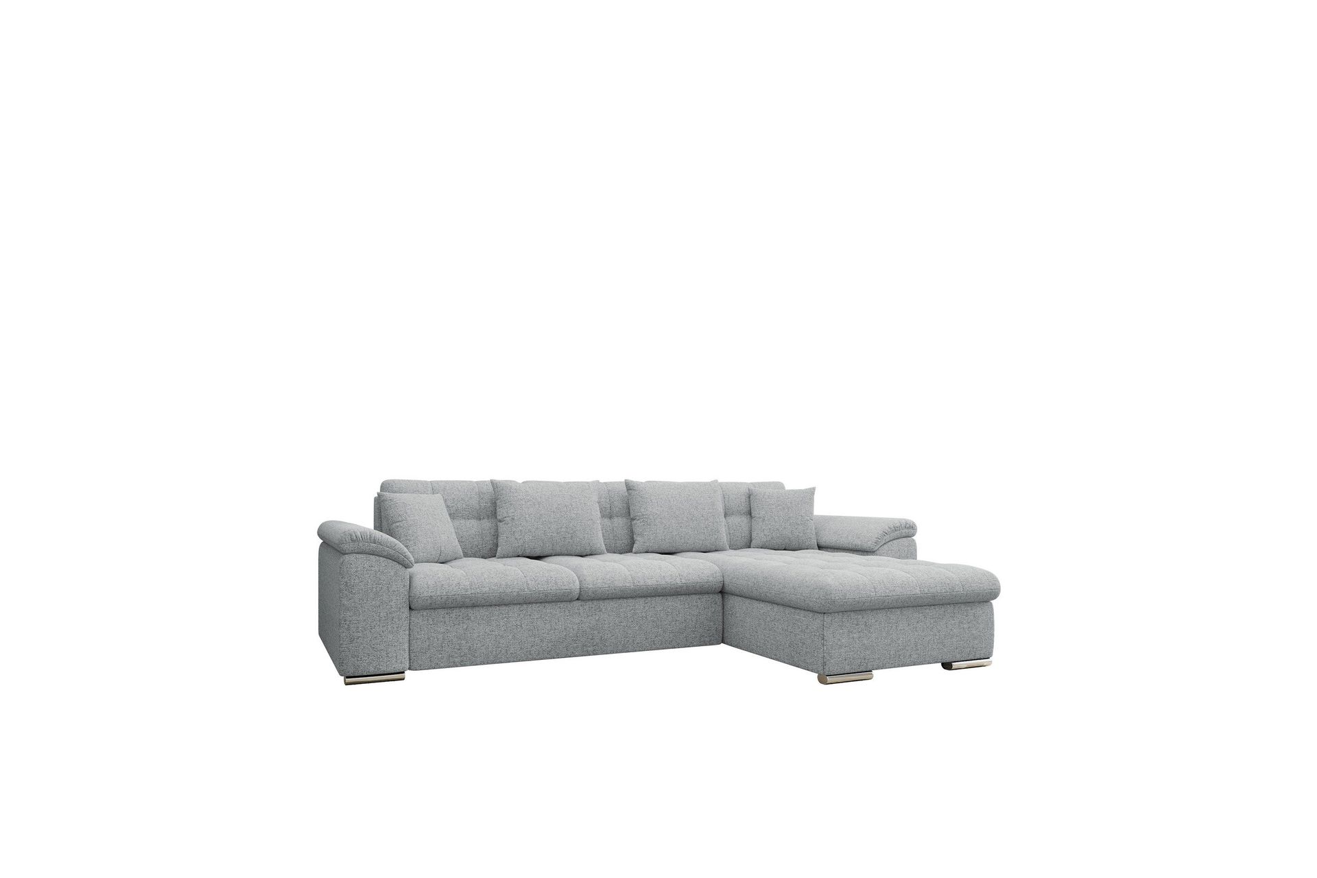 Camior Sovesofa med Divan 3-seter Grå - Møbler - Trademax