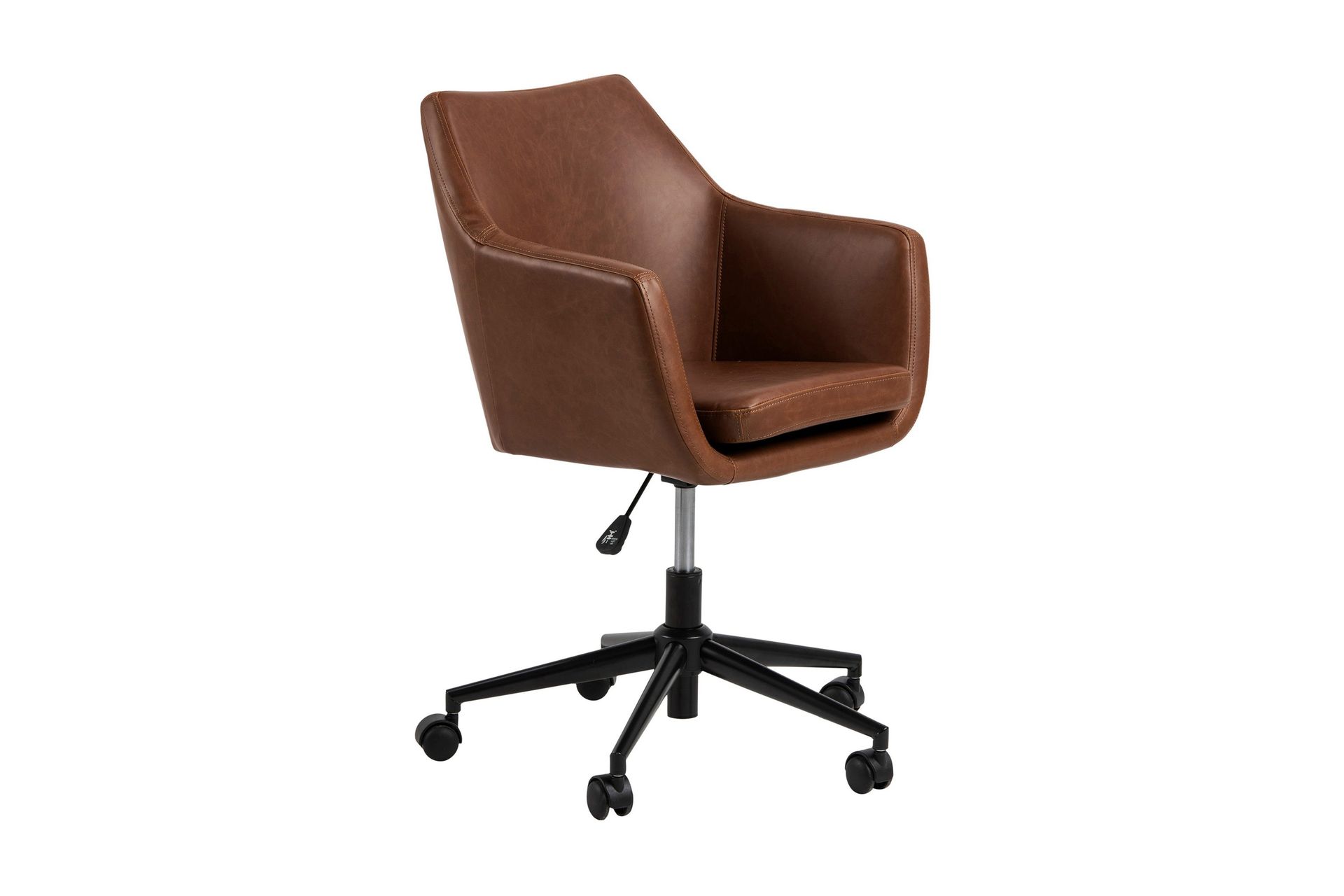 Samlar Kontorstol Vintage Brun/Svart - Møbler - Trademax