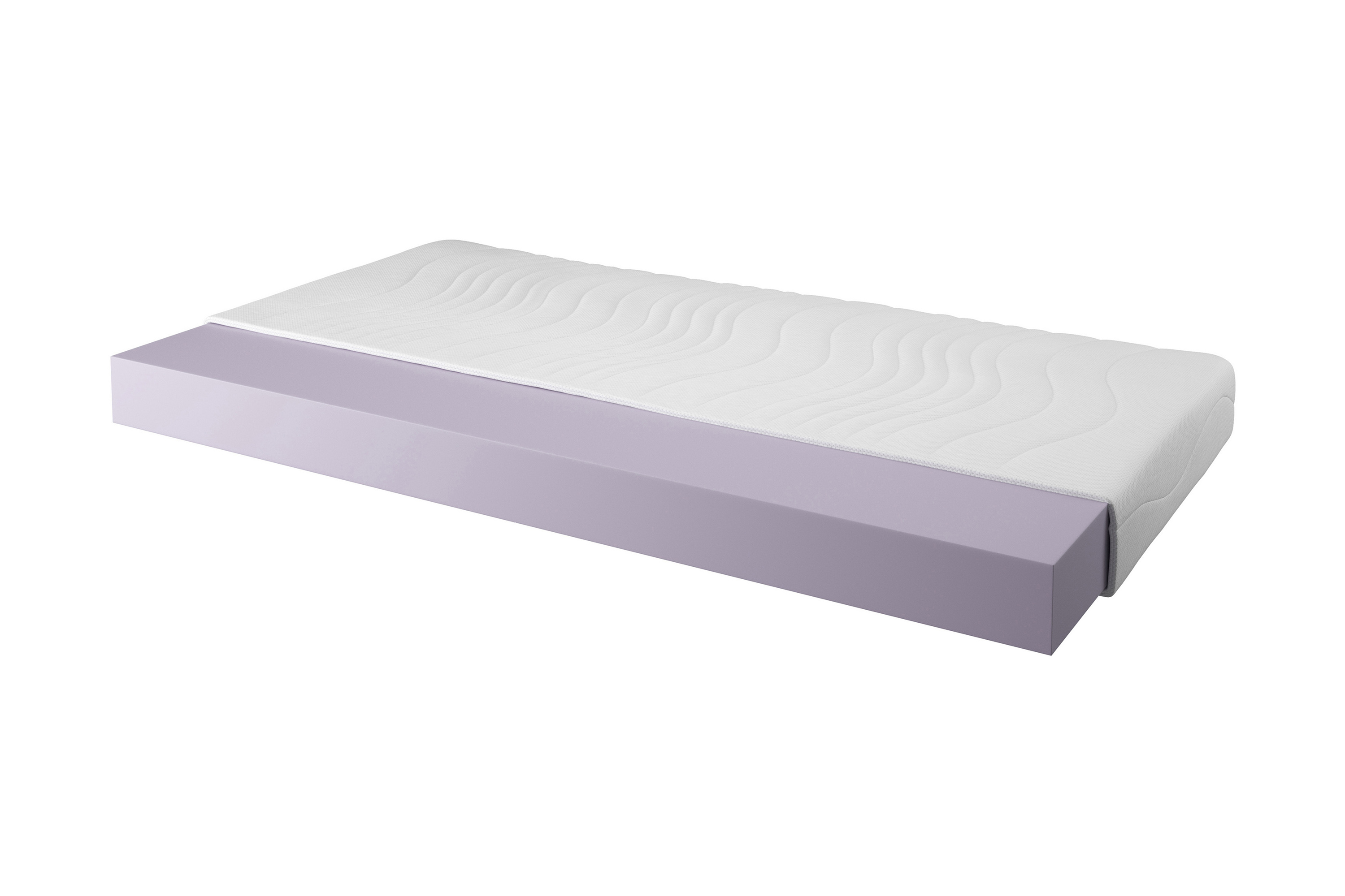 Bedly Malta Skummadrass 160x200 Medium Hvit - Møbler - Trademax