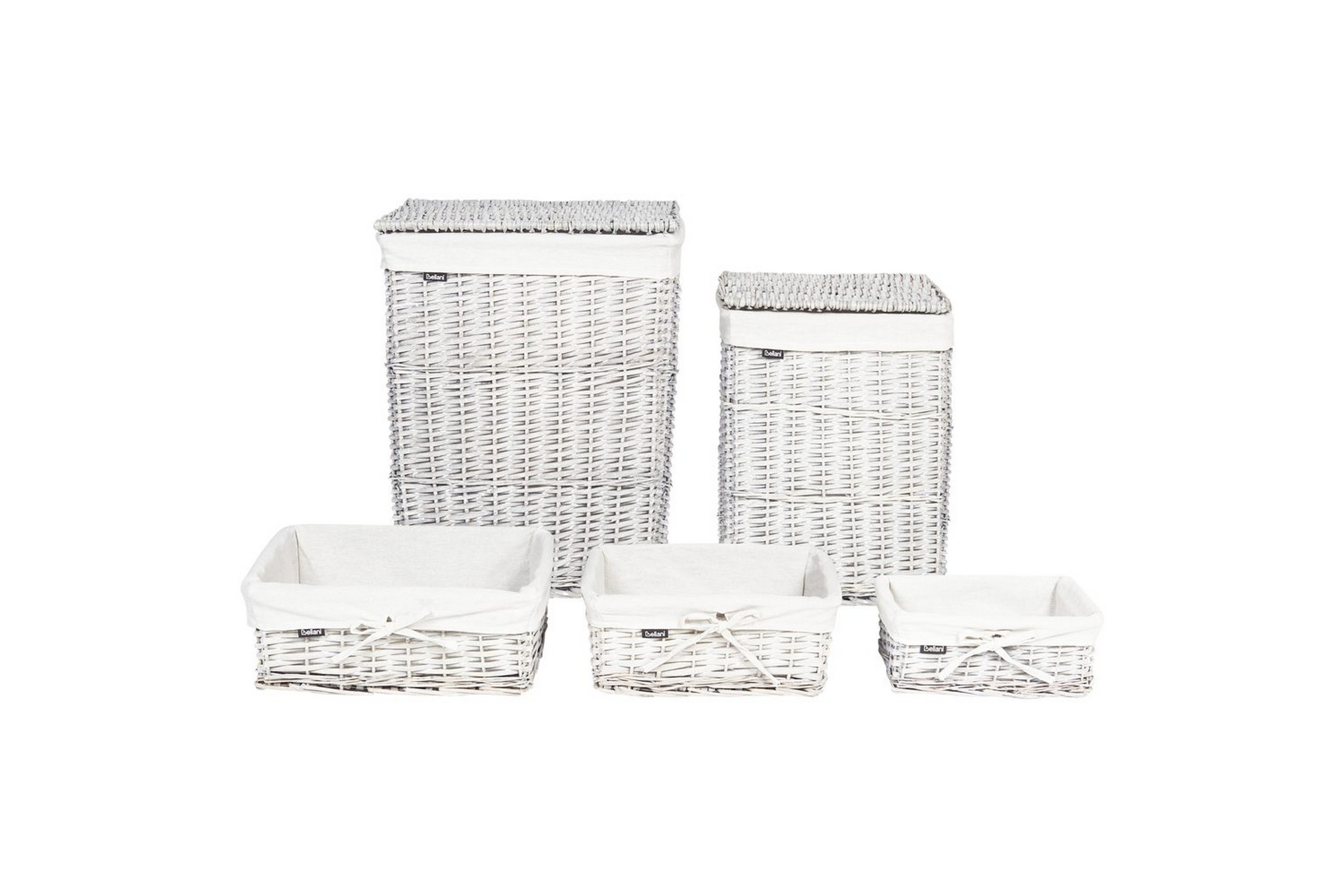 Vaskekurver Ella Hvit Hvit - Oppbevaring - Trademax