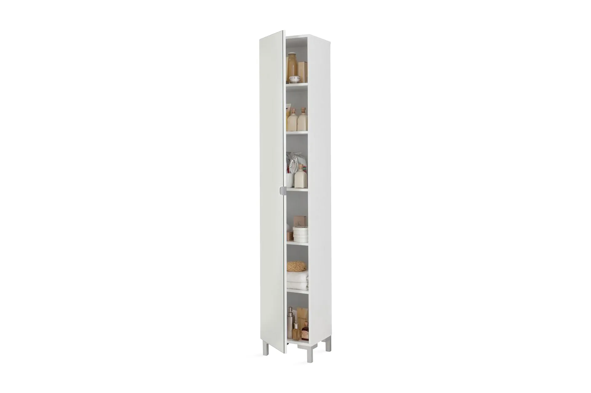 Scandinavian Choice Ludvika Høyskap 34 cm Hvit - Oppbevaring - Trademax
